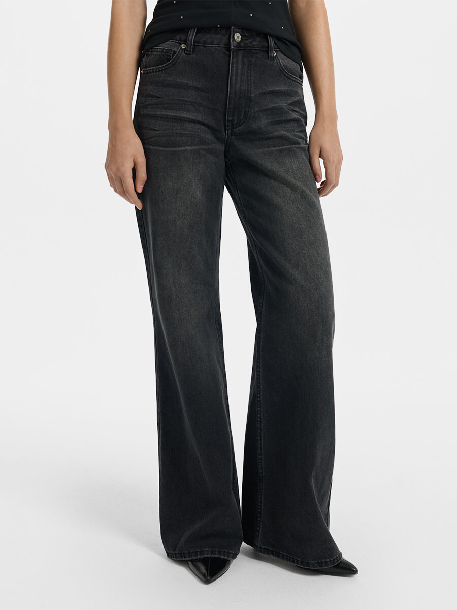 Джинсы клеш 