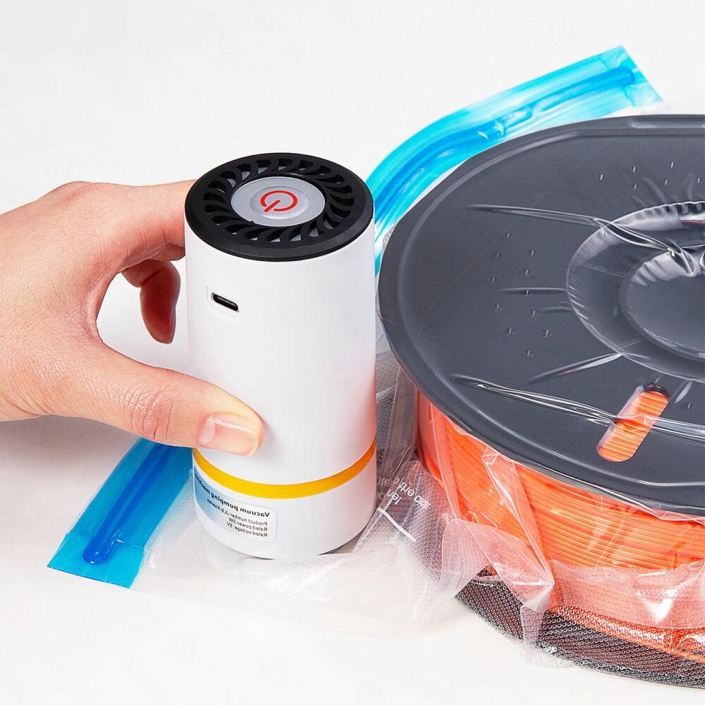 3D-принтер, филамент PLA ABS TPU PETG 1 кг, вакуумные пакеты для хранения. Храните материал в сухом месте, избегайте попадания влаги. Расходный материал. Храните филамент в пакете в безопасном месте.