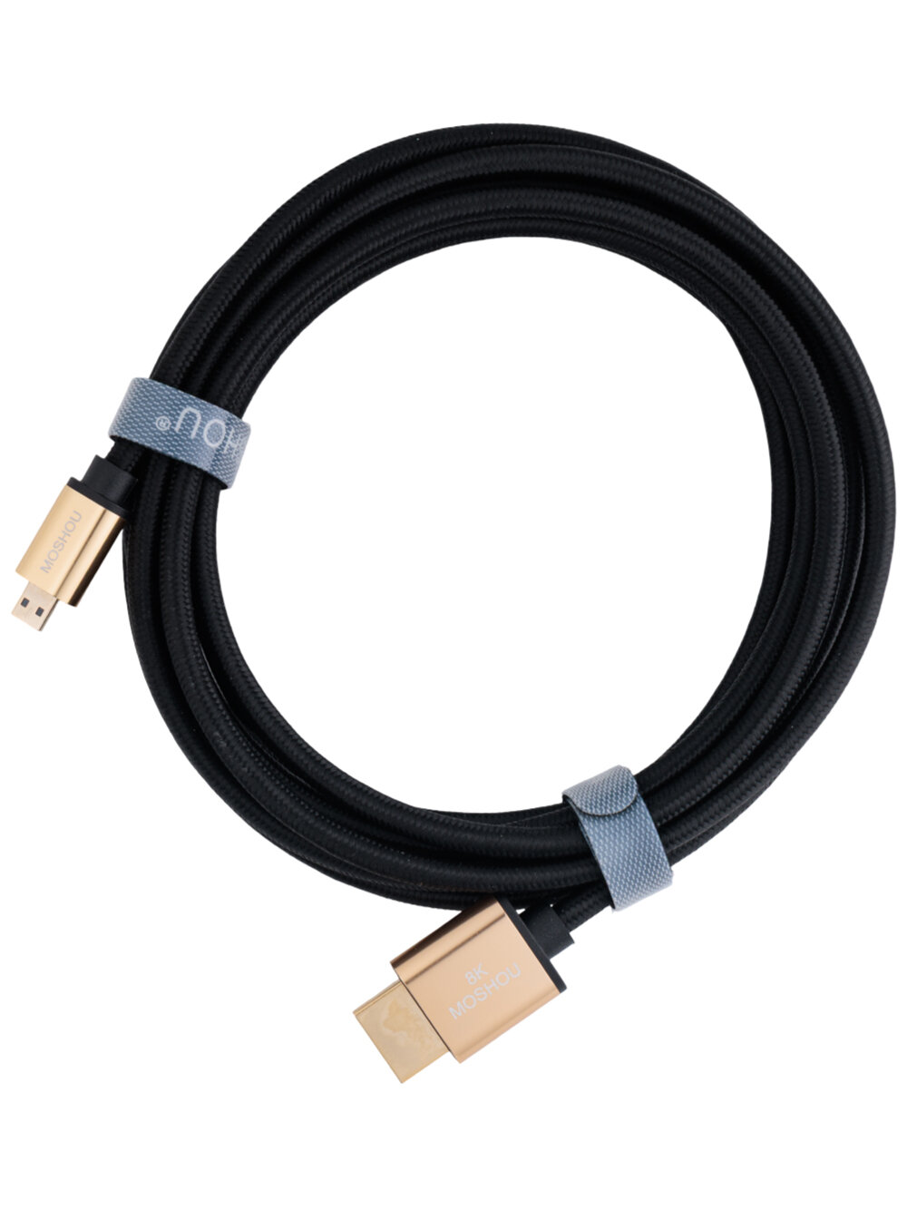 Кабель Moshou Micro HDMI - HDMI (A-D) 2.1 8K, длина 3м