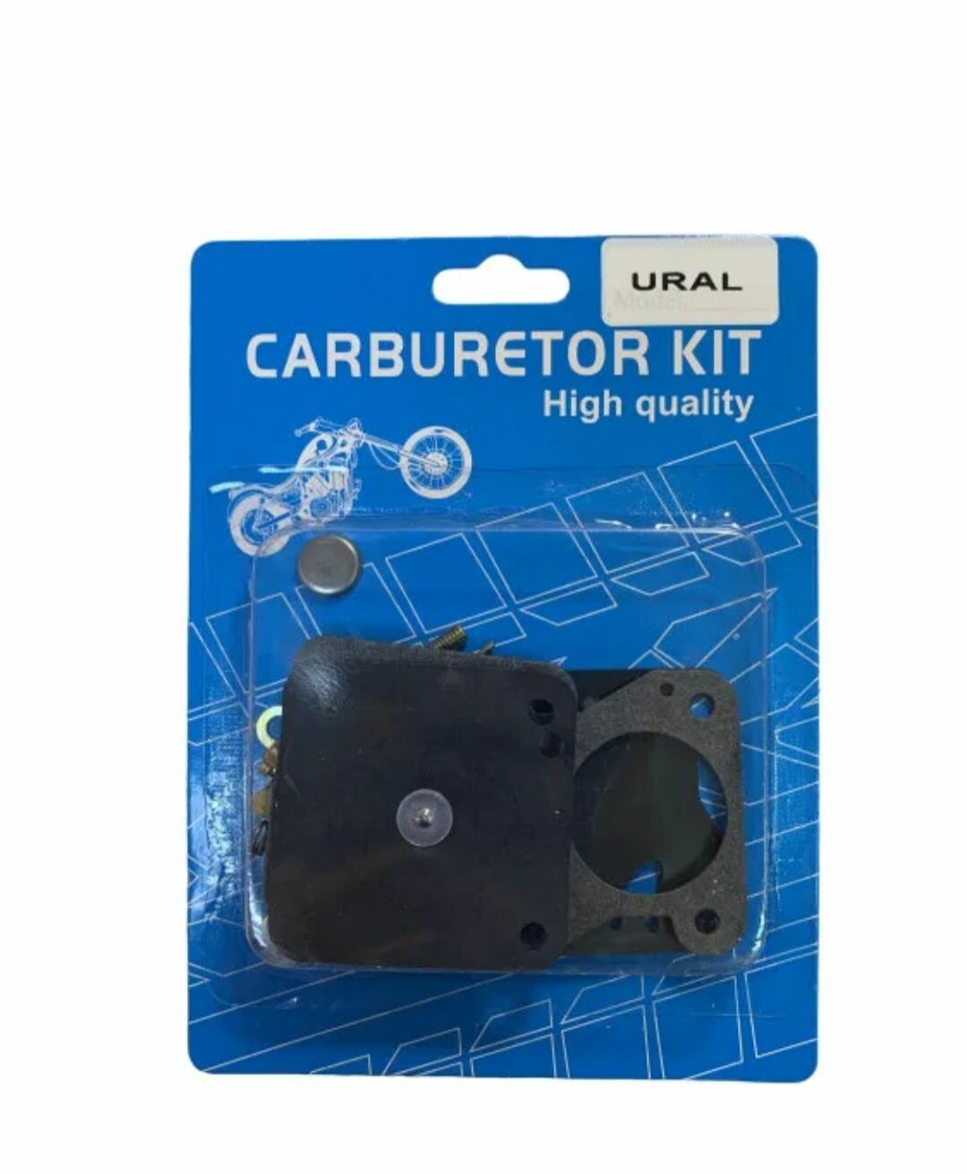 Ремкомплект карбюратора Бензопила Урал (фирменный в блистере) (20 позиций)