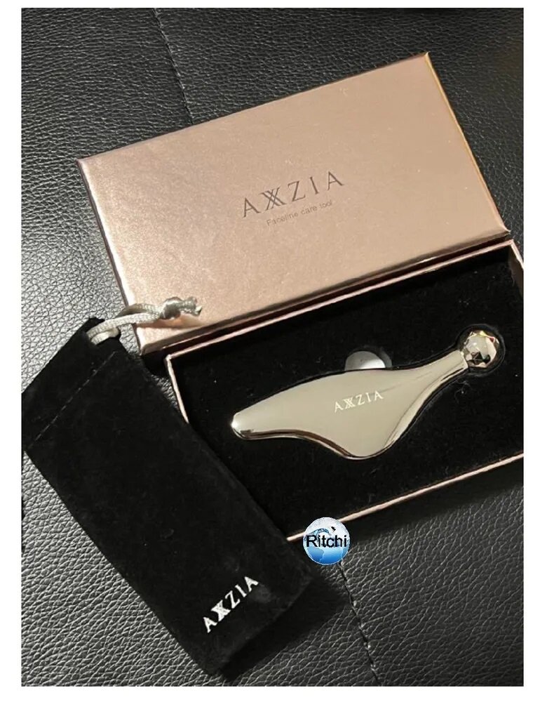 Axxzia Face Line Care Tool японский массажер спатула с небольшим шариком для кожи вокруг глаз,1 шт.