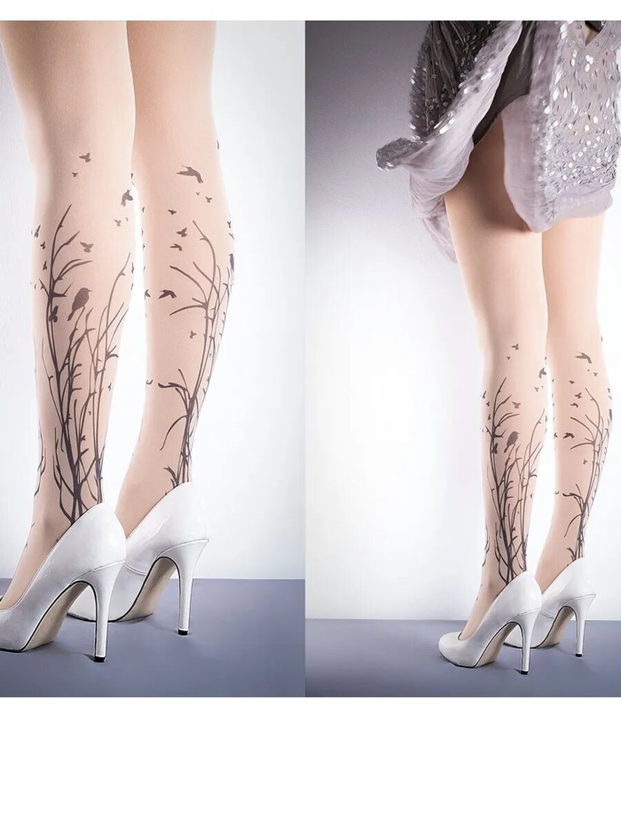 Колготки Колготки с принтом женские и для подростка