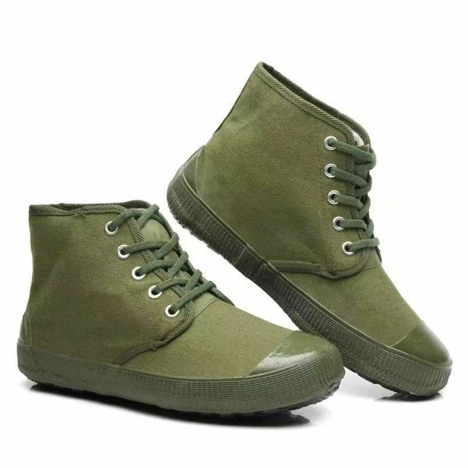 Мужские высокие хлопковые ботинки на флисовой подкладке, утепленные теплые резиновые сапоги, рабочая обувь, износостойкие зимние ботинки.