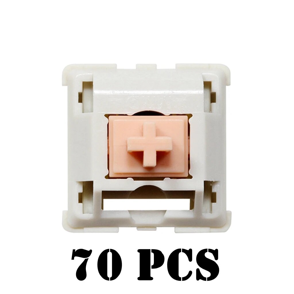 Игровая механическая клавиатура AINY MMD Holy Panda v2 67г 62г 55г 55g, 70 PCS