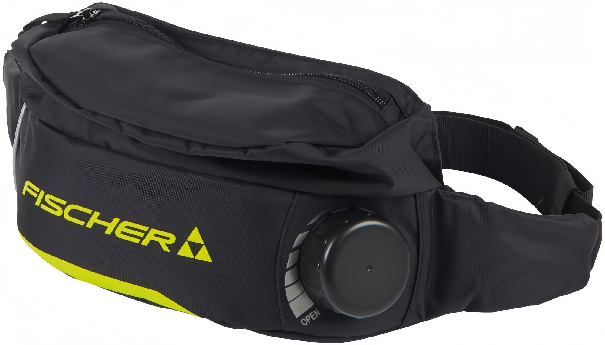 Подсумок FISCHER для питья Prof. JR/Детский (S/M) Z10025, Размер пояса JR - до 93см с питьевой системой, на ремне, чёрный, 1л
