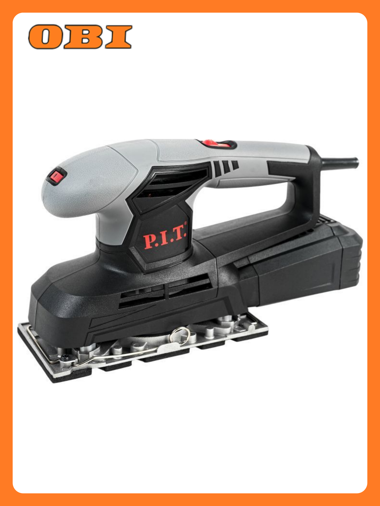 Шлифмашина P.I.T. PSP300-C, антивибрационная, пылесборник в комплекте