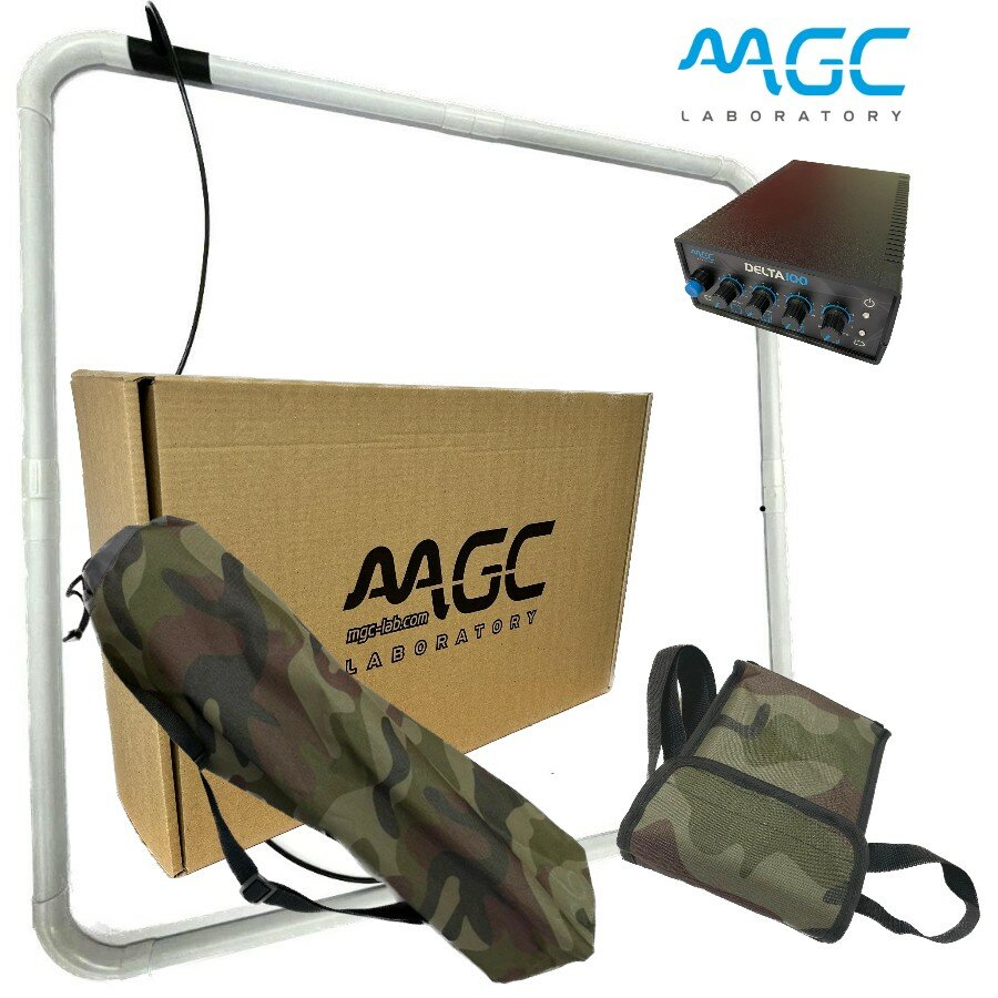 Импульсный металлоискатель глубинный Magic Lab Delta 100 (рамка 200)