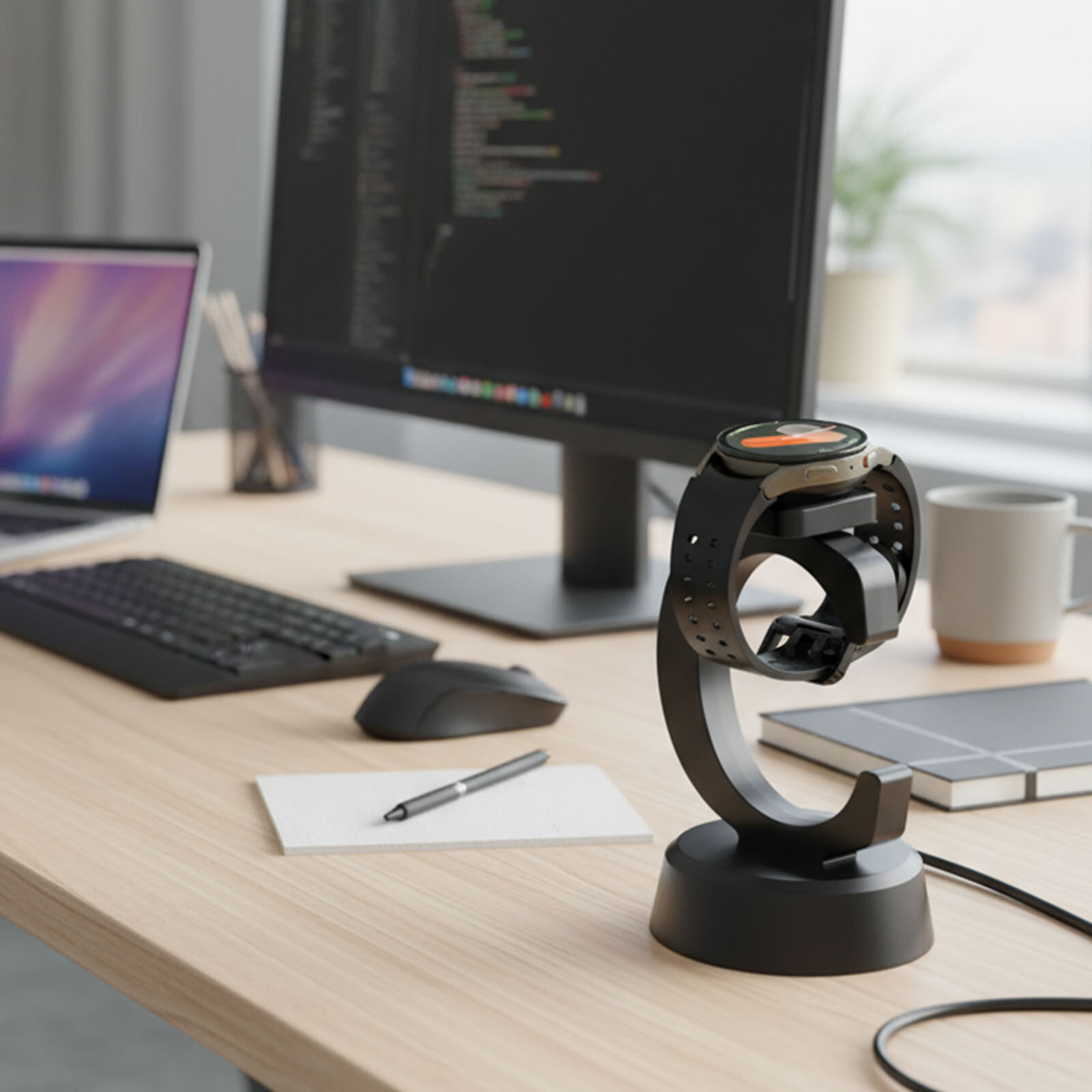 Зарядная док-станция для часов Samsung Galaxy Watch 8/8 Classic/Ultra 2025/7