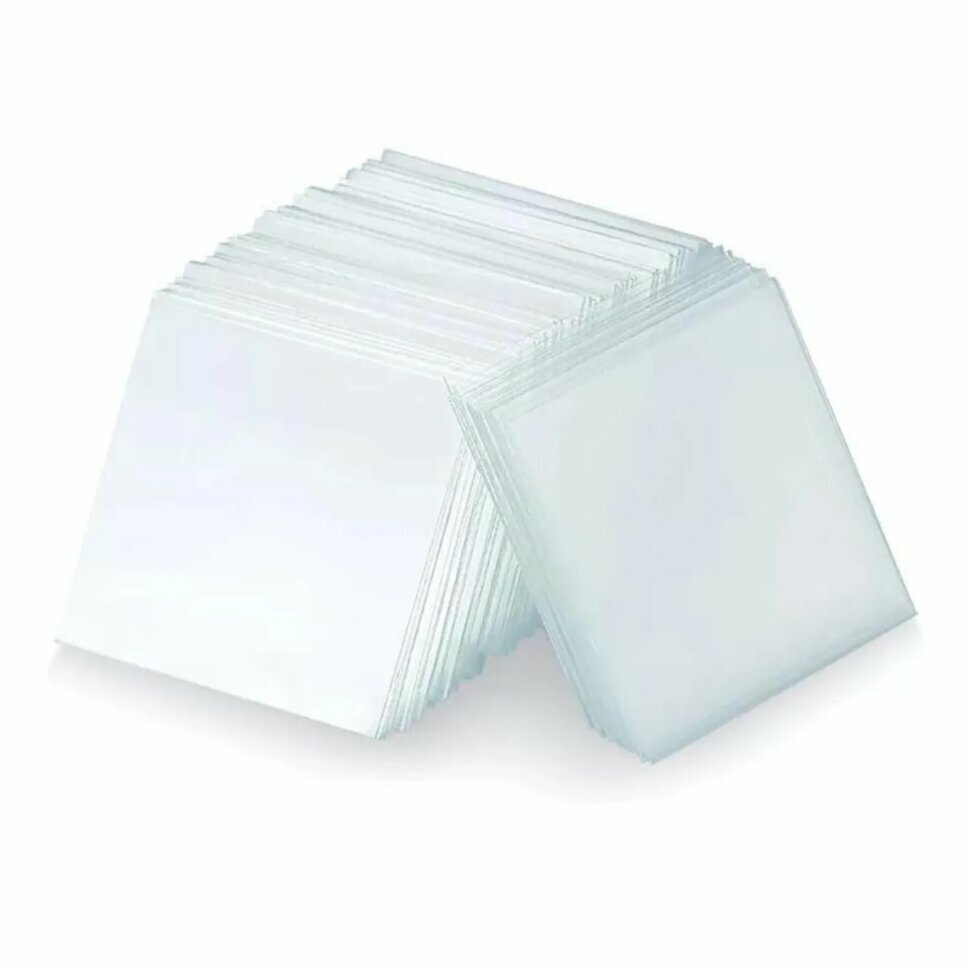 Стекло покровное 24х24мм, 1000шт/уп 12003316, 624293