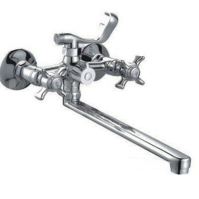 Смеситель для ванны F2224 Frap хромированный, латунный корпус