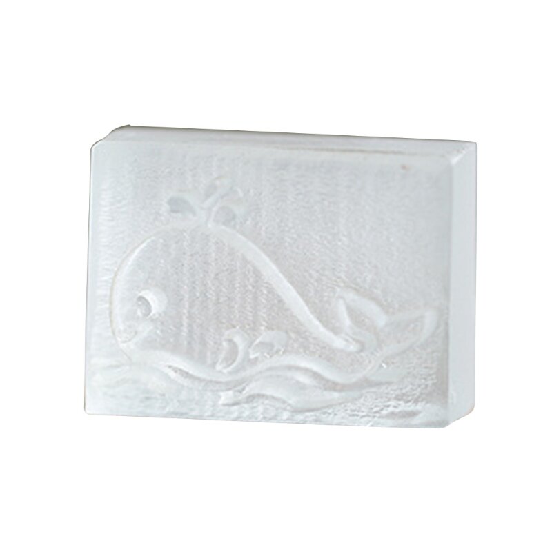 Прозрачный штамп для мыла