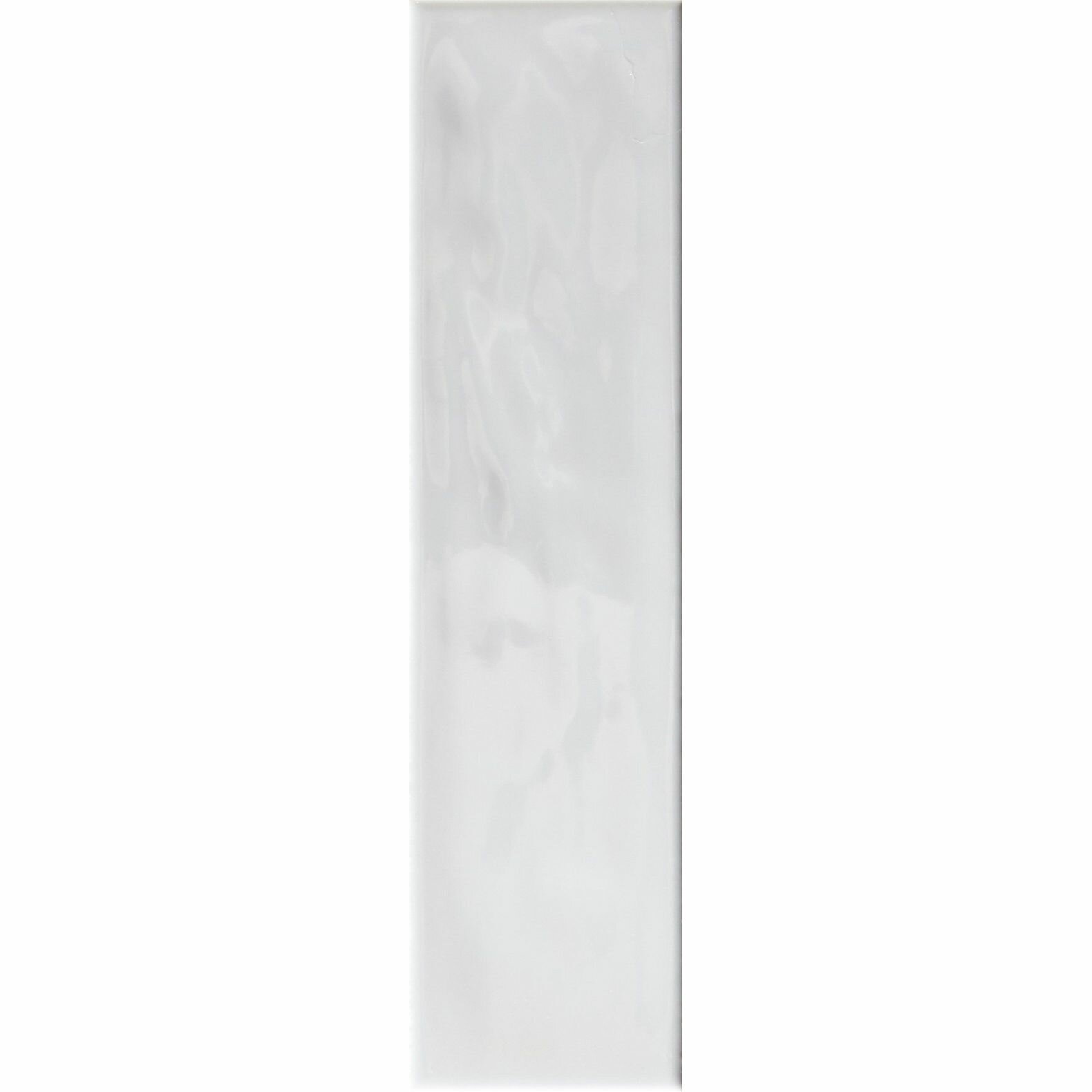 Керамическая плитка Pamesa Ceramica Mayolica Perla белая глянцевая 7.5x30 см для стен в ванную кухню