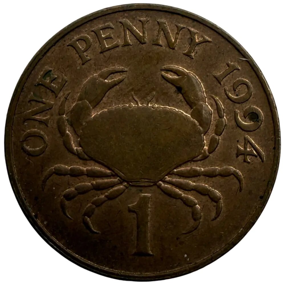 Гернси 1 пенни 1994 г.