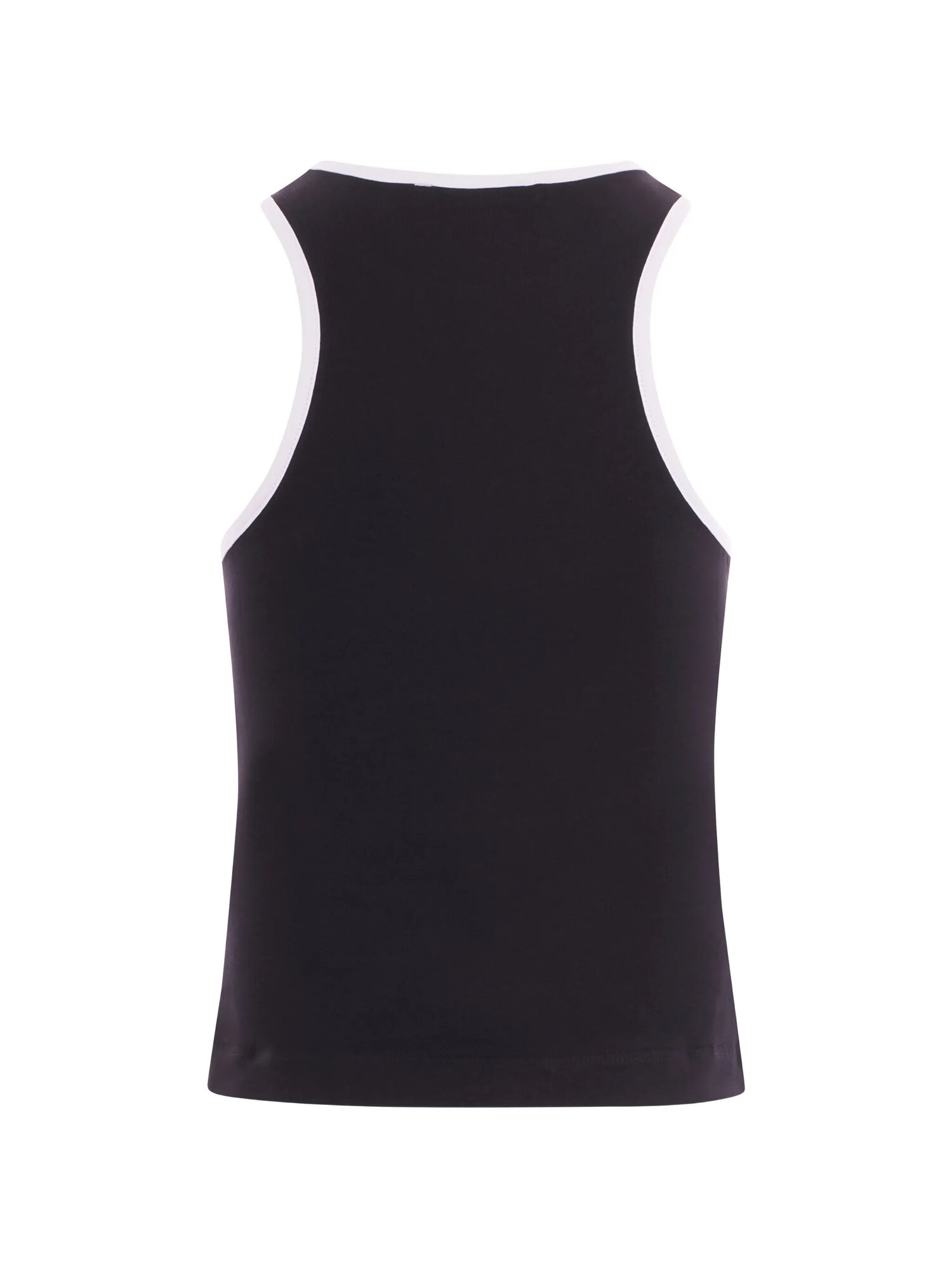 Топ BALMAIN Logo-print tank top, размер 4 года, черный — фото 1