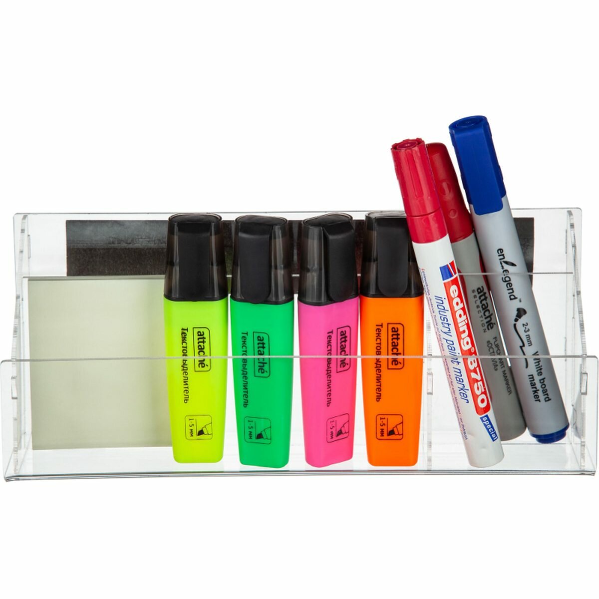 Магнитный держатель для маркеров Комус (328758), 3шт.