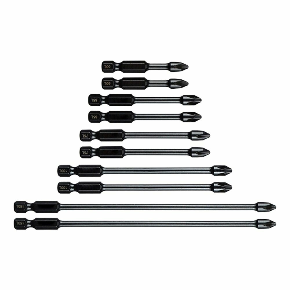 OZ-URJSH-10 шт. крестовых бит-отверток, биты-отвертки /4-дюймовые шестигранные магнитные биты-отвертки
