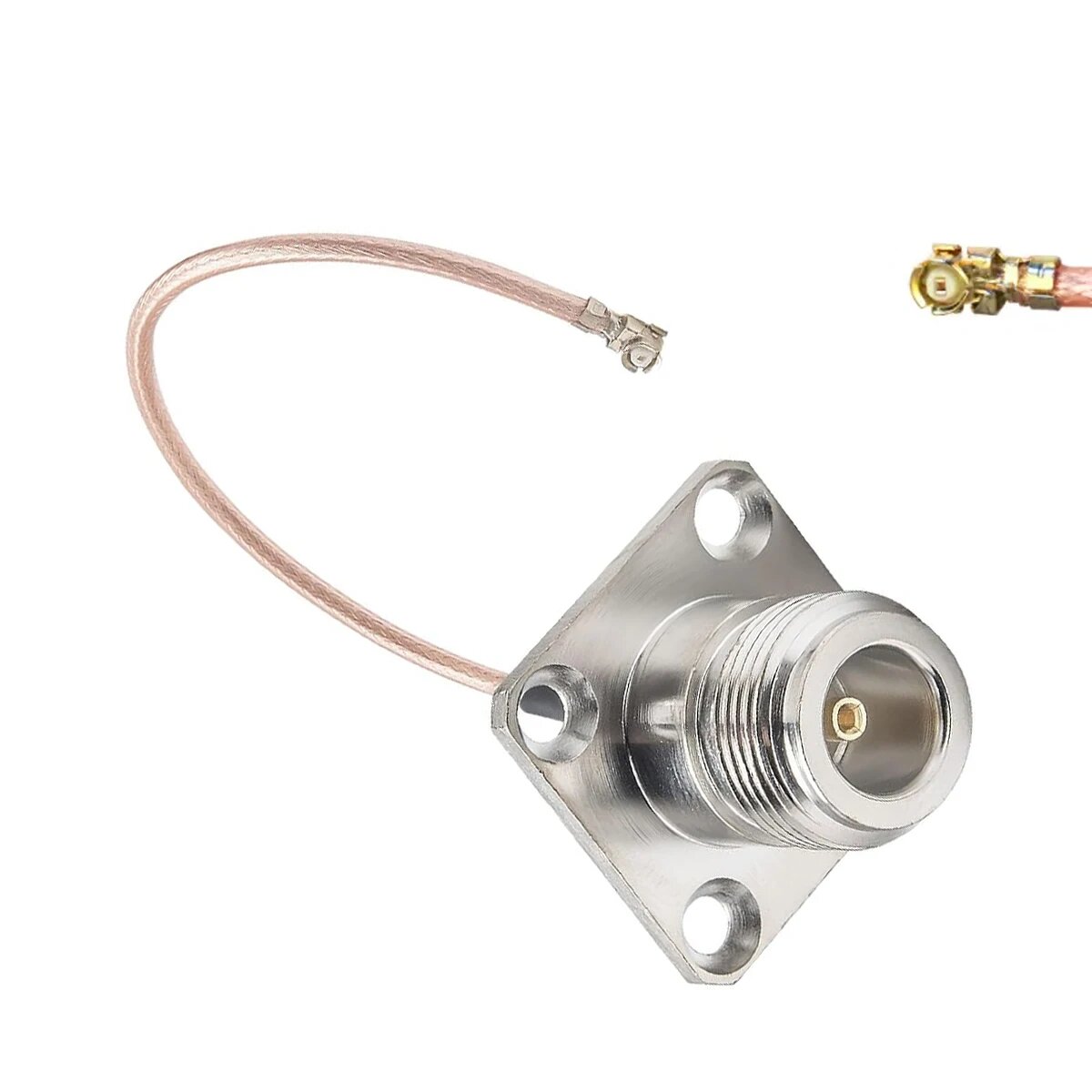 RF коаксиальный кабель U.FL MHF1 IPX1 to N Female RG178 10CM