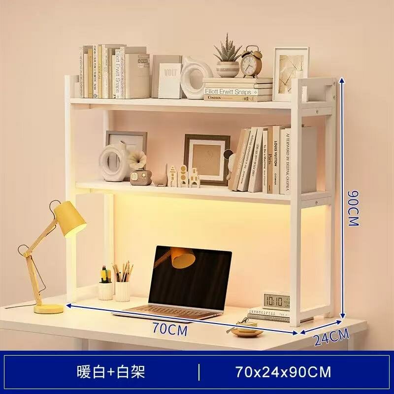 Надстройка на стол "Настольная Прямая", каркас из металла, 70x24x90 см