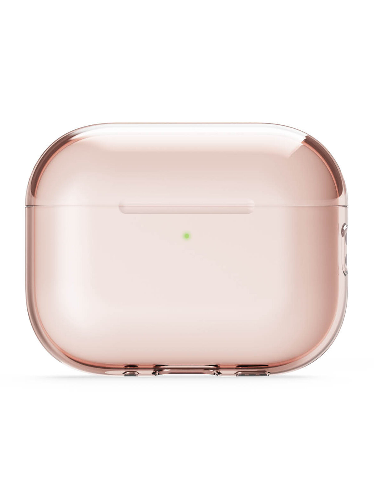 Чехол Elago для Airpods Pro 3, силиконовый Clear case, розовый