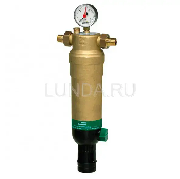 Фильтр сетчатый с обратной промывкой F76S-1/2AAM, Honeywell Braukmann