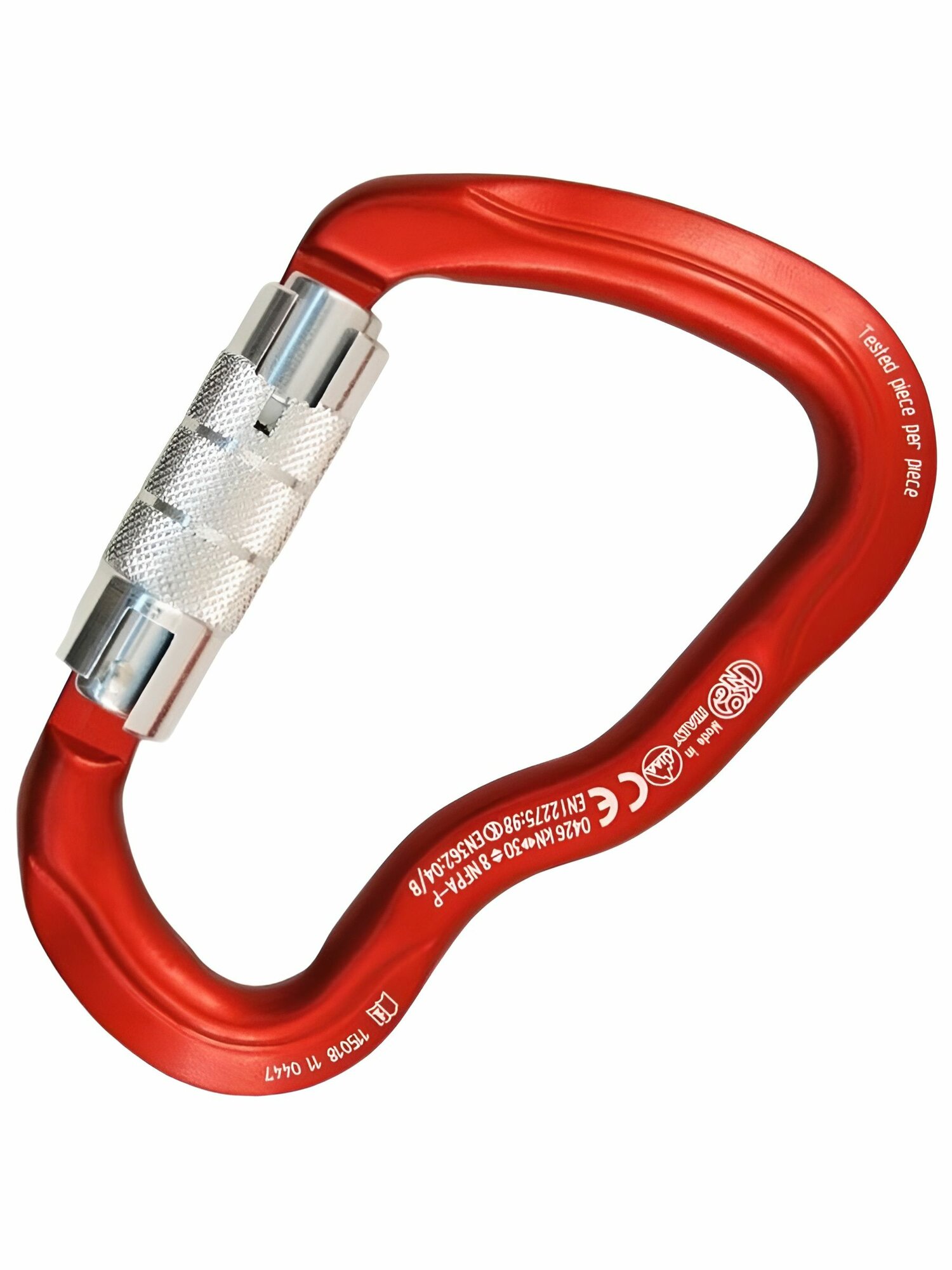 Карабин с автомат муфтой автомат "FERRATA" TWIST LOCK