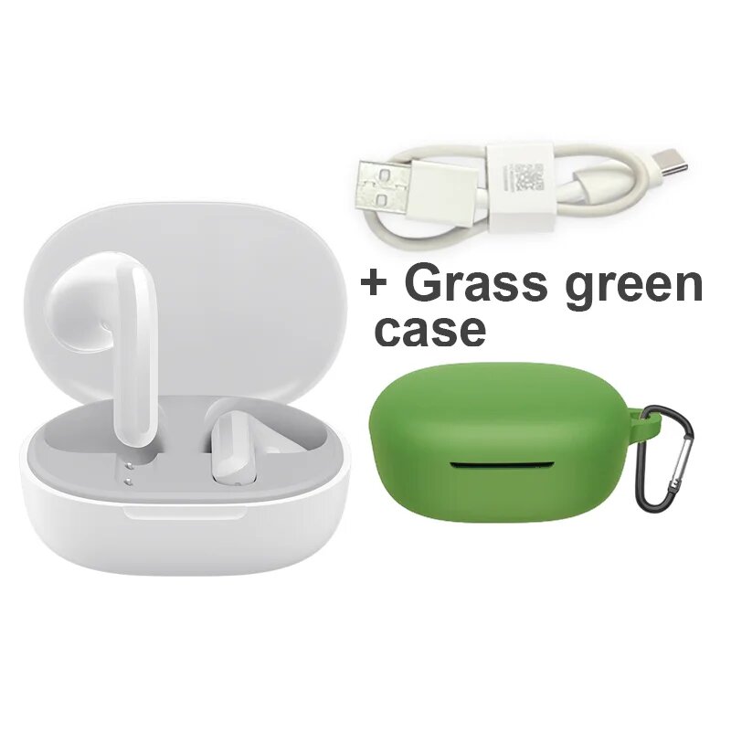 Xiaomi Redmi Buds 4 Lite Беспроводные наушники Зеленый, white Lite4 grass