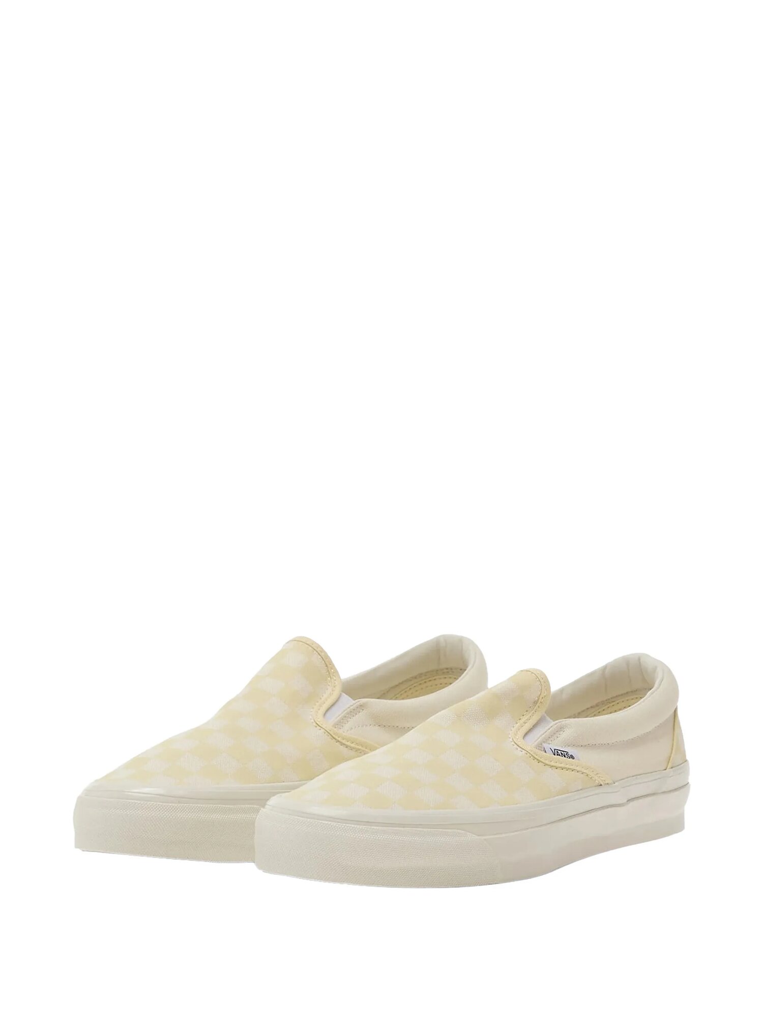 Лоферы VANS Checkered slip on loafers, размер 7,5 US, разноцветный — фото 1