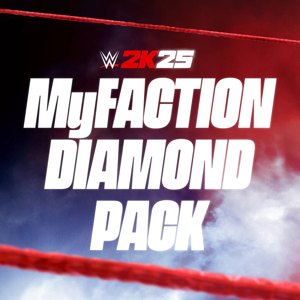 Дополнение WWE 2K25 MyFACTION Diamond Pack, цифровое издание PlayStation 4 и PlayStation 5, регион Турция / код пополнения баланса
