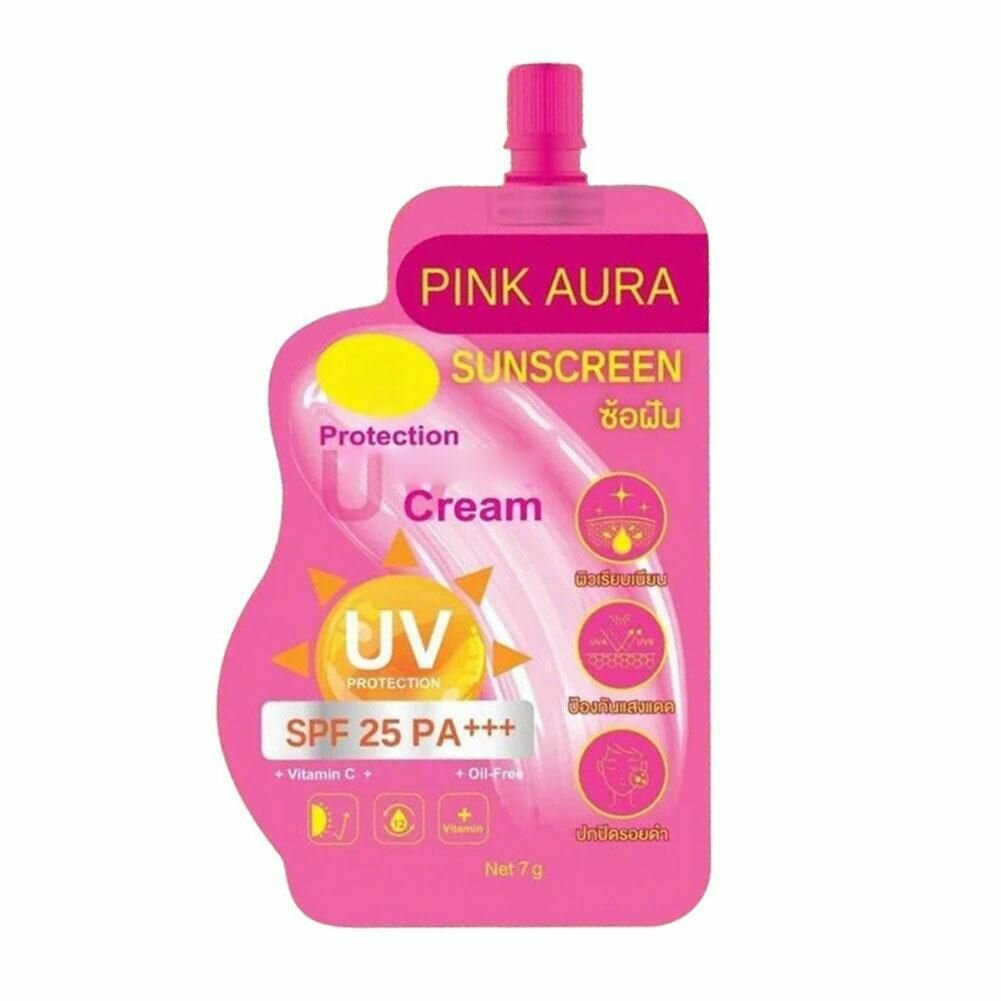 Солнцезащитный крем для лица SPF 50+, осветляющий и водостойкий, дорожный формат 7г