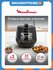 Мультиварка-скороварка Moulinex Quickchef CE430832, 5 л, серебристая/черная