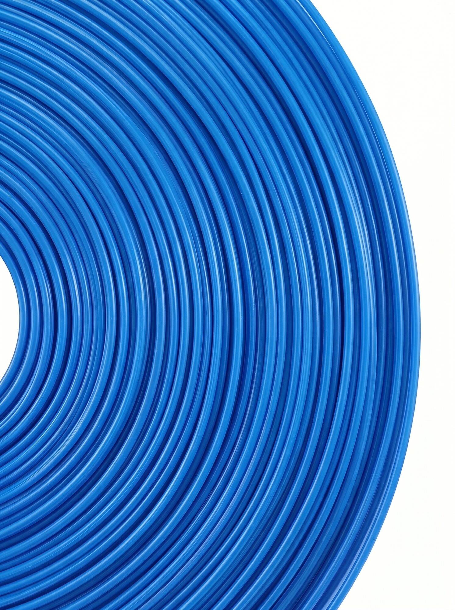 Пластик POM для 3D печати «Plastiq», голубой, 1.75 мм, 1 кг.