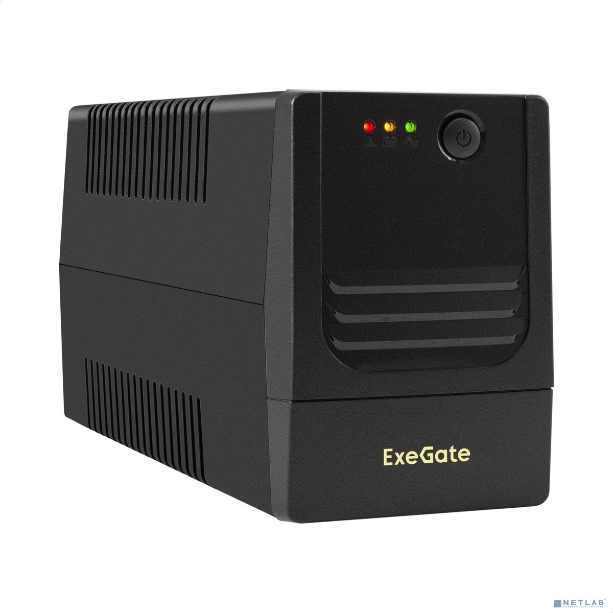 Exegate EX299491RUS ИБП ExeGate Power NB-1000. LED. AVR.4C13. USB (1000VA/650W, LED, AVR, 4*C13, USB, батарея 12V 9Ah, Black)