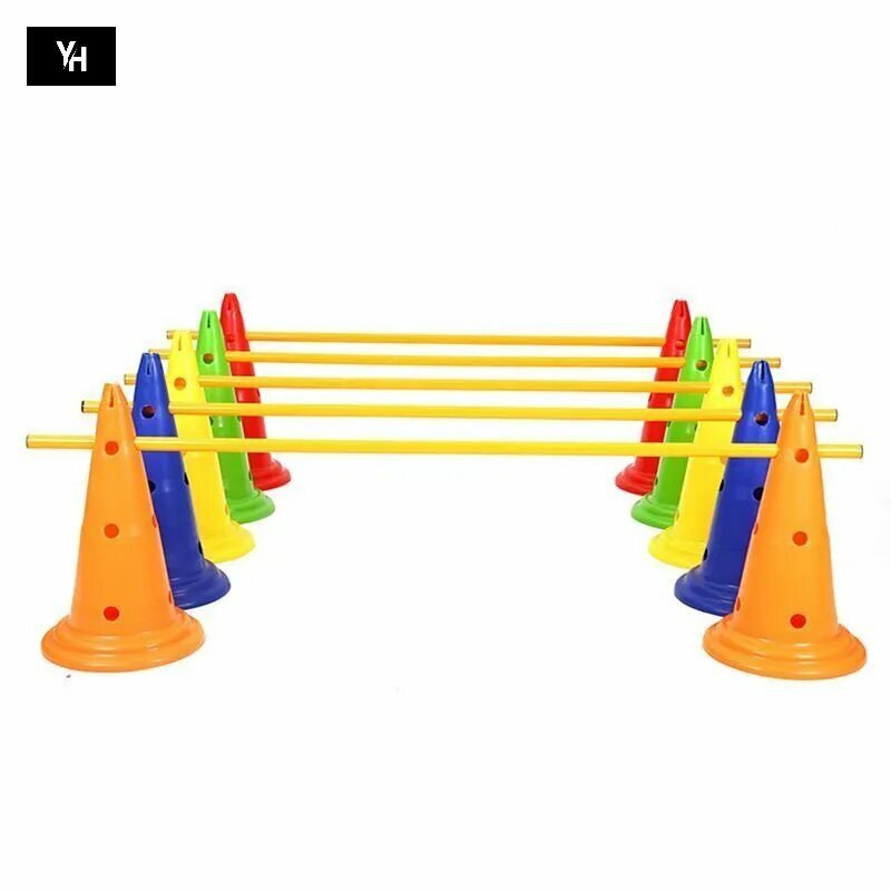 Набор препятствий для аджилити Dog Activity, Trixie (10 конусов 30 см, 5 перекладины 100см)