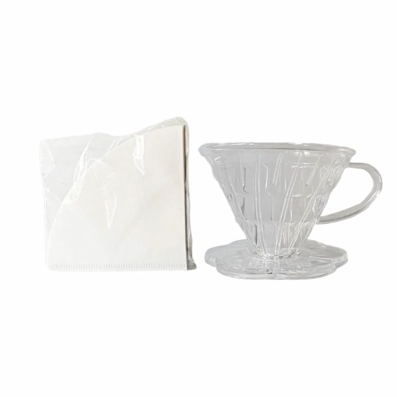 Аксессуары для капельницы кофе с удобной ручкой для легкого использования, Прозрачный цвет - L