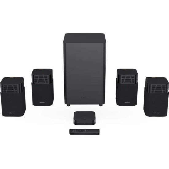 Саундбар Hisense HT SATURN 4.1.2, черный