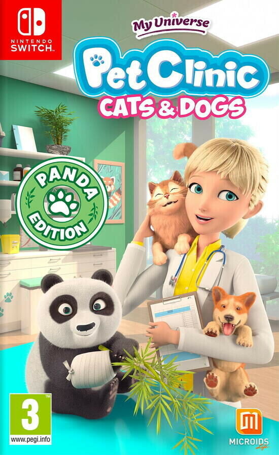My Universe Pet Clinic Cats & Dogs Panda Edition Nintendo Switch