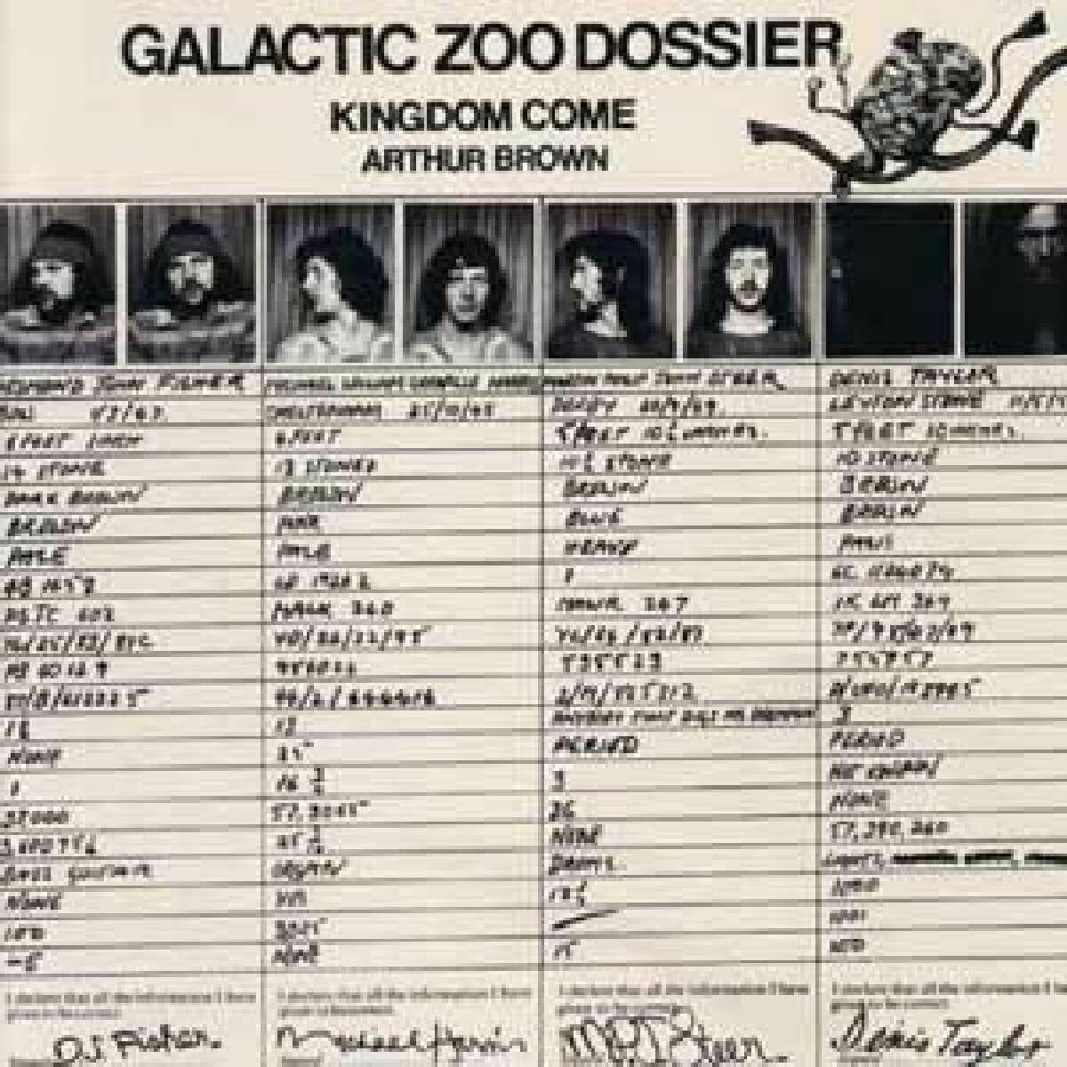 Диск Arthur Brown's Kingdom Come (GB) - Galactic Zoo Dossier (Expanded & Remastered) (1 CD)