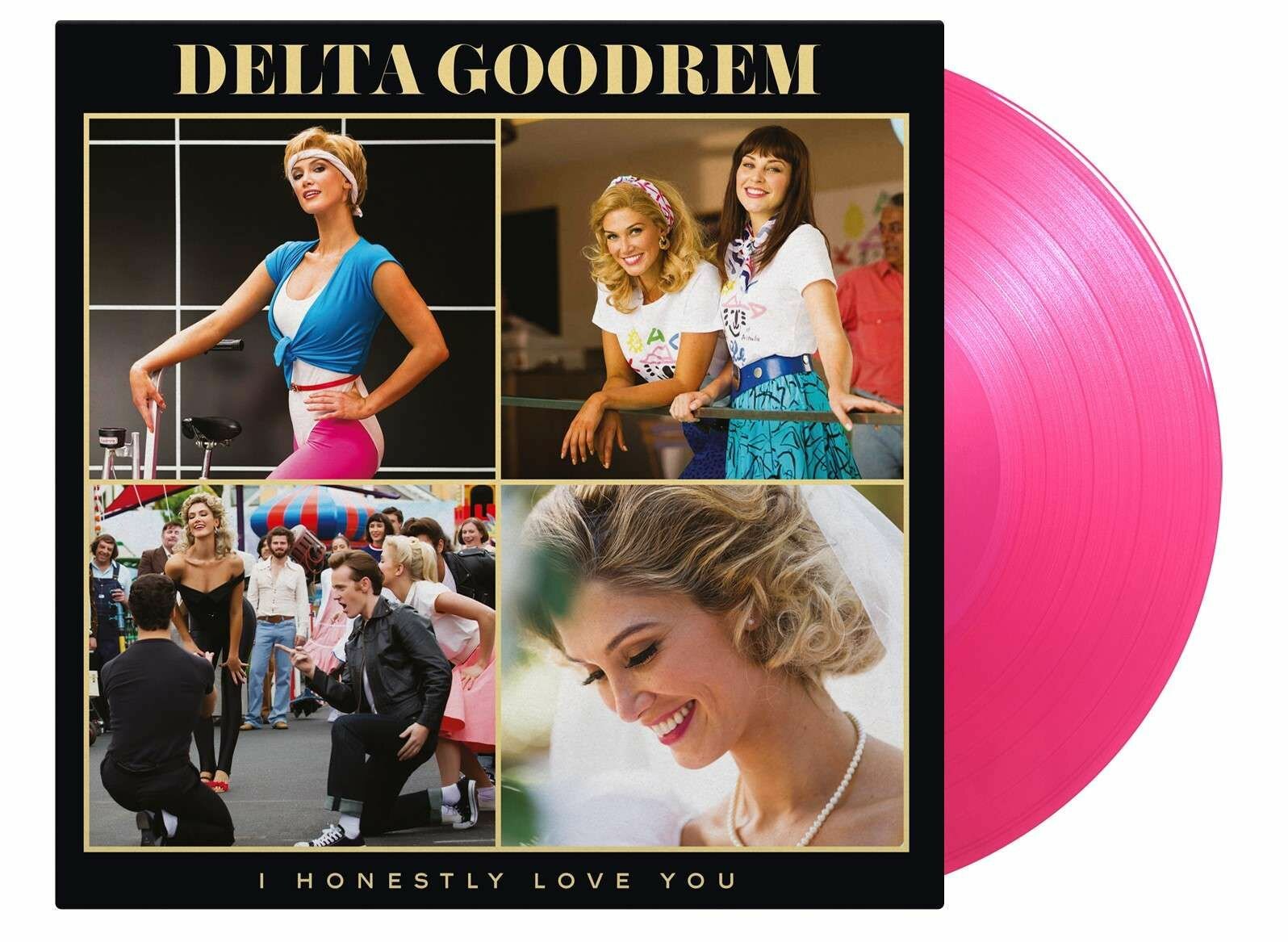Виниловая пластинка Delta Goodrem - I Honestly Love You (180g) (Limited Numbered Edition) (Translucent Magenta Vinyl) (1 LP)