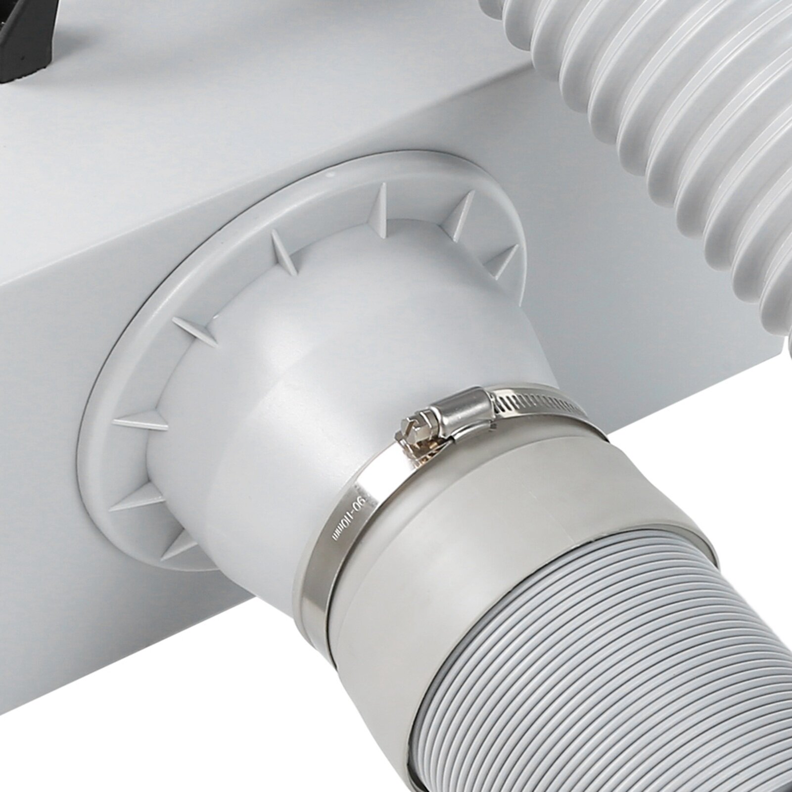 Покрасочная камера для аэрографа с поворотным столом, складной набор экстракторов выхлопных фильтров для покраски моделей, 100‑240 В, вилка европейского стандарта, 50 Гц