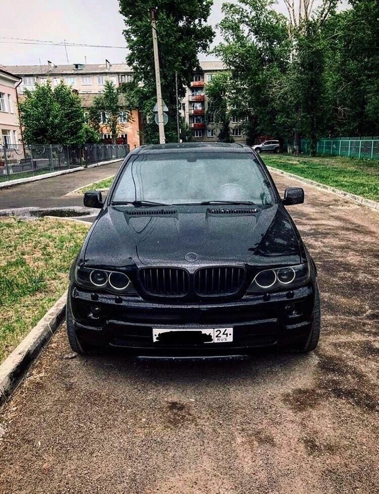 Ангельские глазки BMW X 5 E 53 ( Белые) Дорест