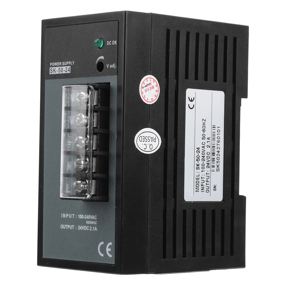 Din Rail Power Supply SK5024 Mini Switching Power Source AC100‑240V