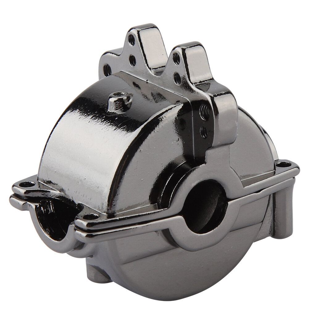 Монтажные детали для коробки передач передней и задней части для улучшения WLtoys A959 A979 A969 масштабной модели автомобиля радиоуправления 1/18 Titanium, 1 пара, с креплением: 1 винт плоский шестигранный 2*6мм, 2 винта плоских 2*8мм, 2 винта панельных