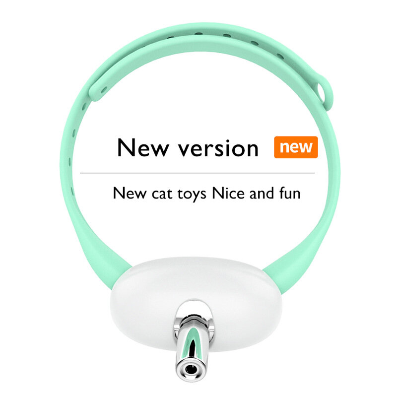 Кошачий ошейник, с лазерным интерактивным модулем, для всех возрастов