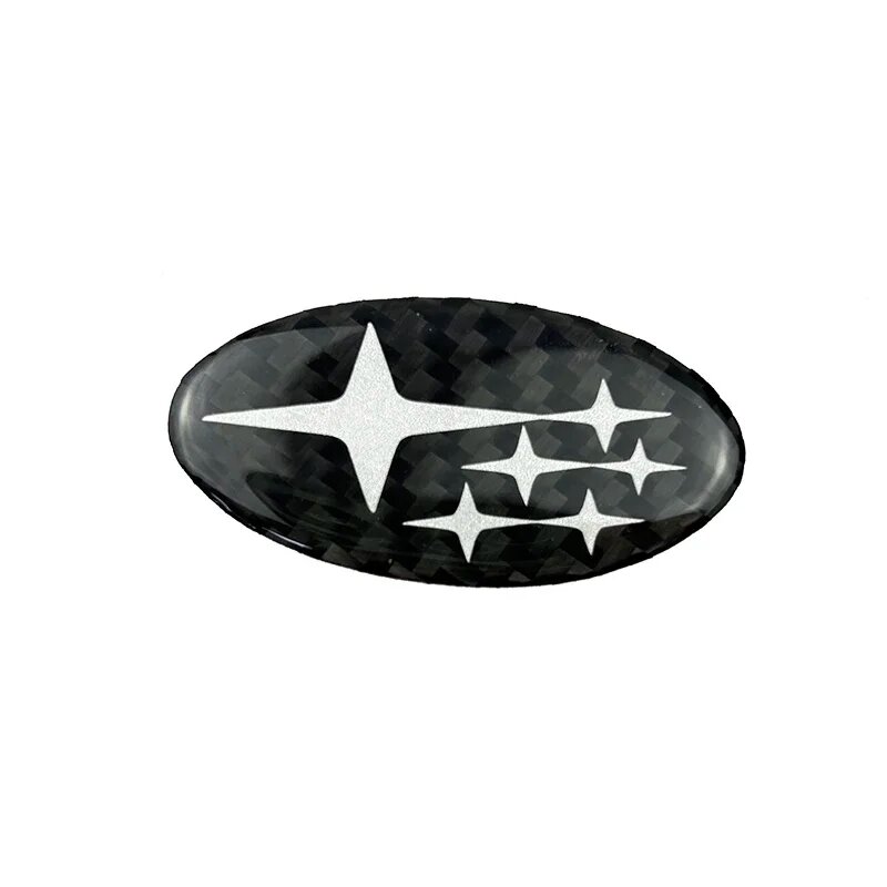 Для Subaru Forester XV Outback Impreza Legacy STI WRX BRZ Tribeca автомобильный руль эмблема значок наклейки аксессуары для стайлинга A