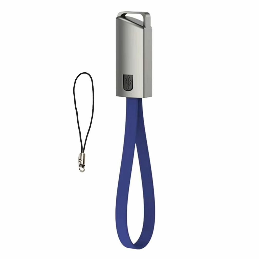 Кабель для быстрой зарядки данных USB- TypeC 2.4A-синий
