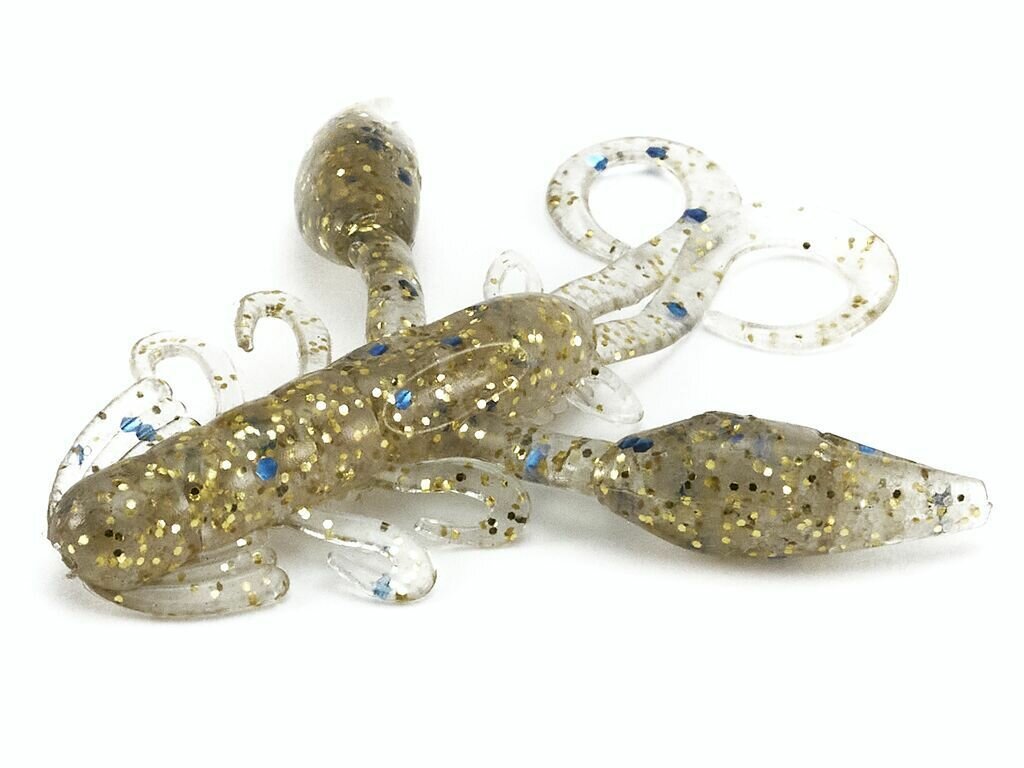 Твистеры съедобные искусственные Lucky John Pro Series ROCK CRAW 2.0in (05.10)/CA35 10шт.