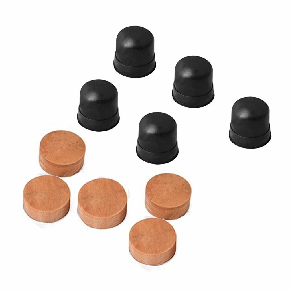 Набор из 10 предметов: мягкая подушка для тромбона, ключ для сброса воды, подставка для инструмента тромбона, набор резиновых опор для ног.