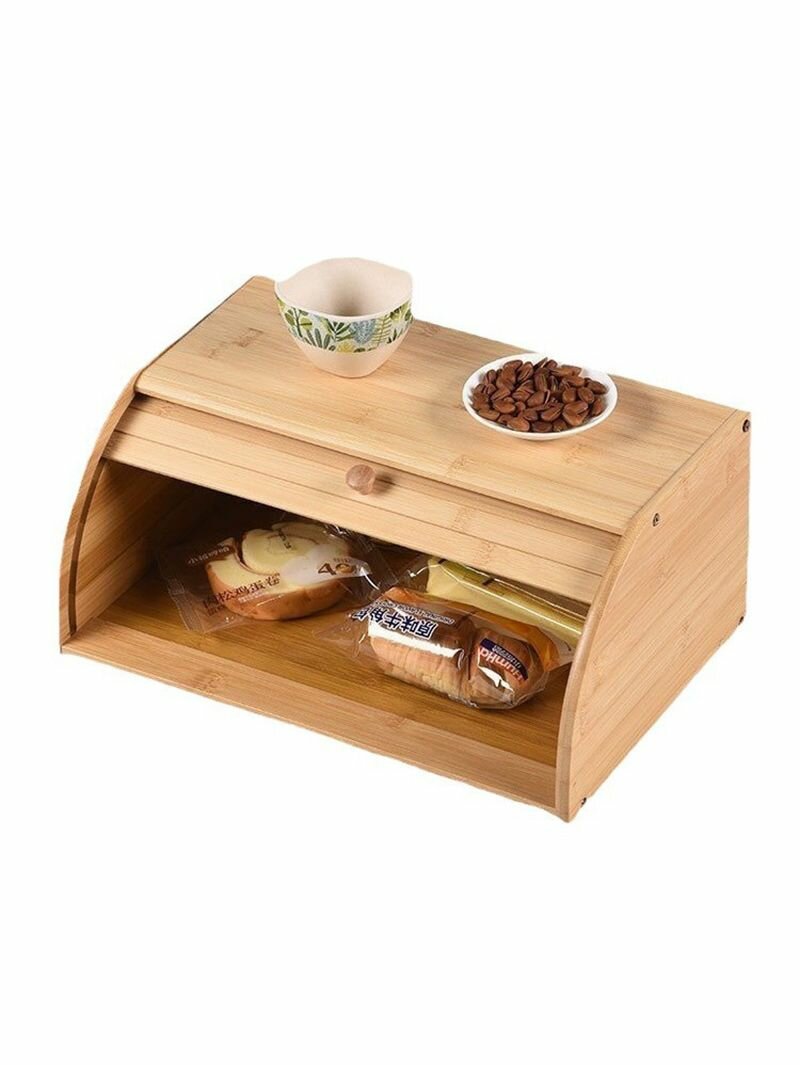 Хлебница Деревянная С Крышкой