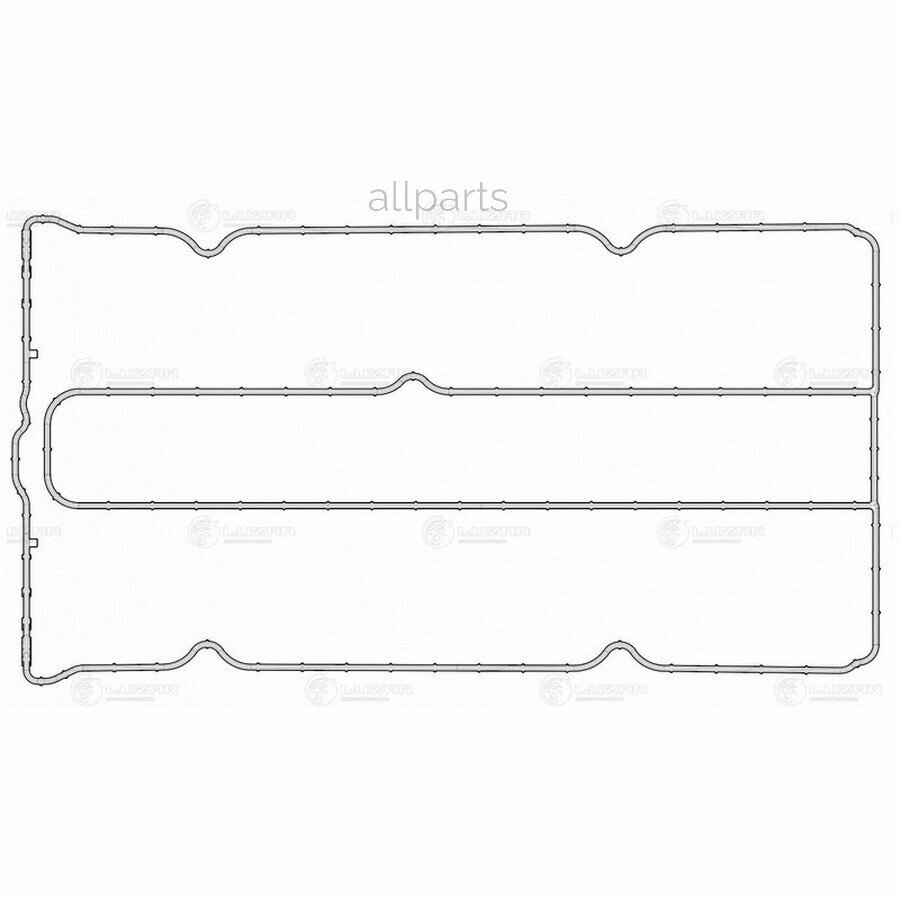 LUZAR LES-21009 Прокладка клапанной крышки для а/м Ford Focus III (11-)/Ecosport (13-) 1.6i (LES 21009)