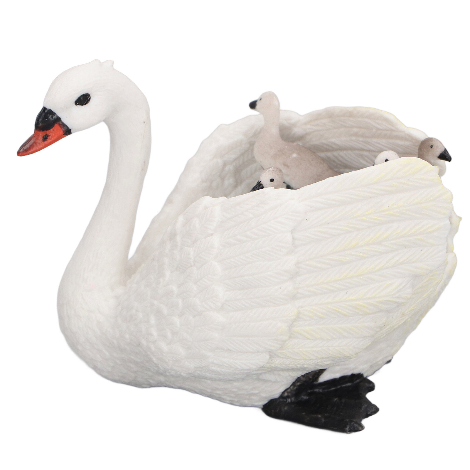 2 шт, фигурка птицы, реалистичная модель сельскохозяйственного животного, обучающее обучение, украшение в виде лебедя, животные, игрушки для когнитивного развития для детей PL127 1594